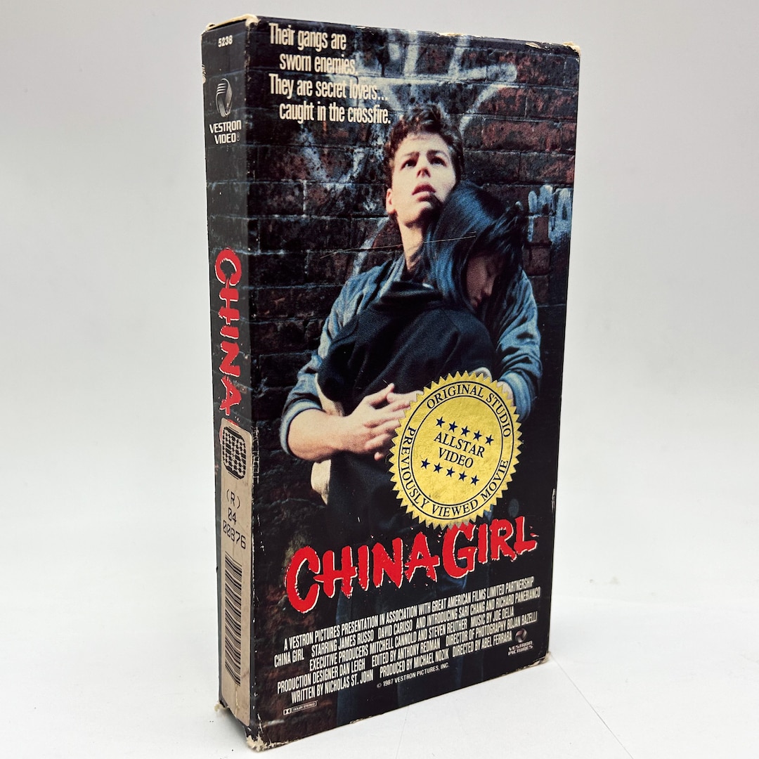 1987 China Girl Vintage VHS Collectible Home Video David Caruso Russell ...