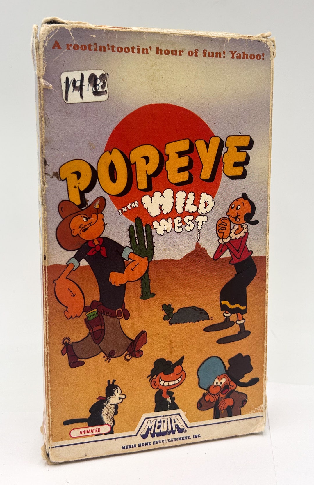 1984 Popeye and Friends in the Wild West Vintage VHS Media Home ...