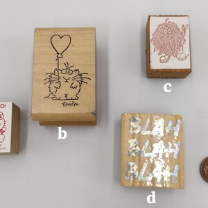 Silly Squad Vintage Rubber Stamps - Etsy