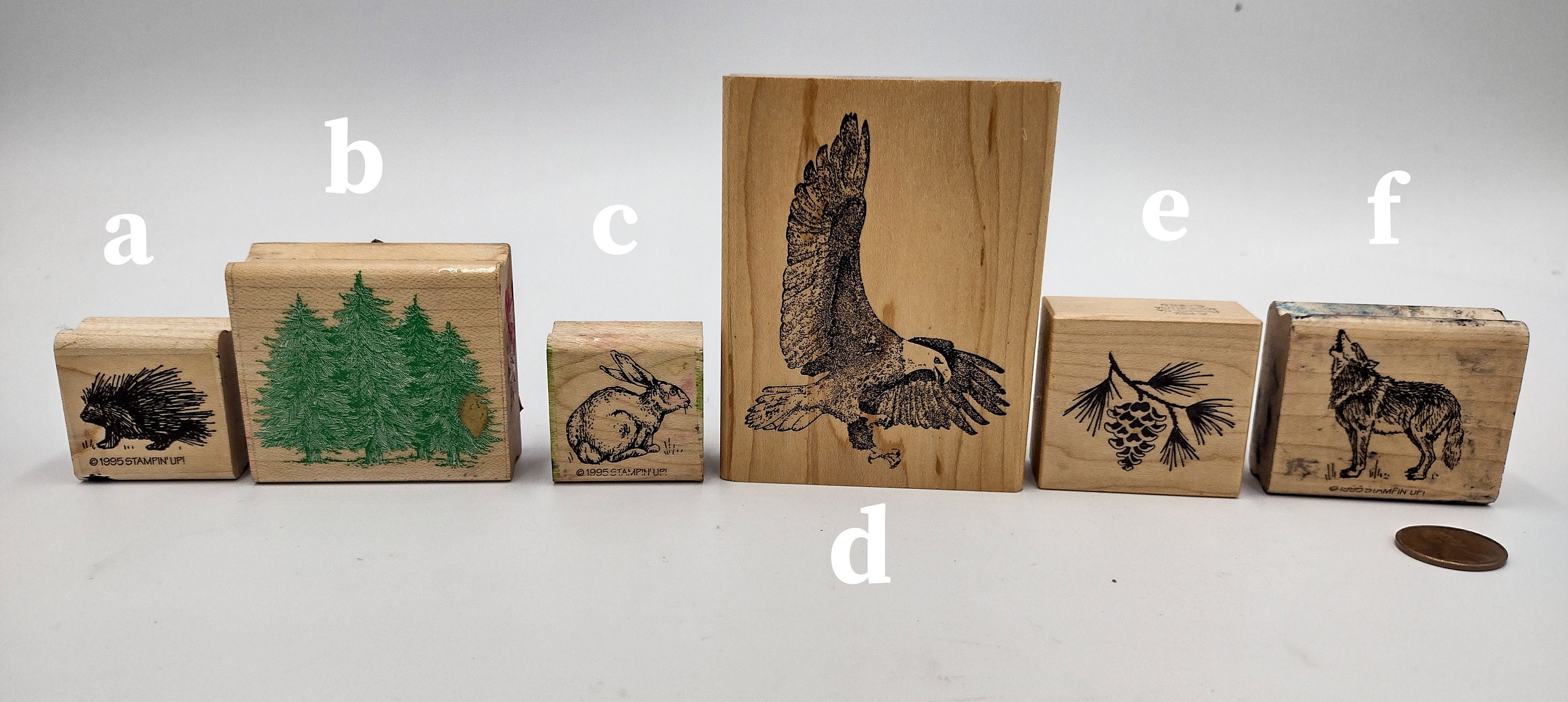 The Pacific Northwest Vintage Rubber Stamps | Etsy