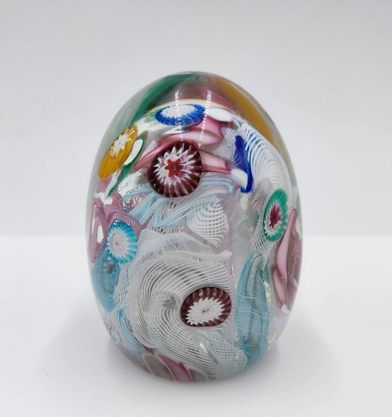 1970's Murano Glass Large Scramble Paperweight Unique - Etsy