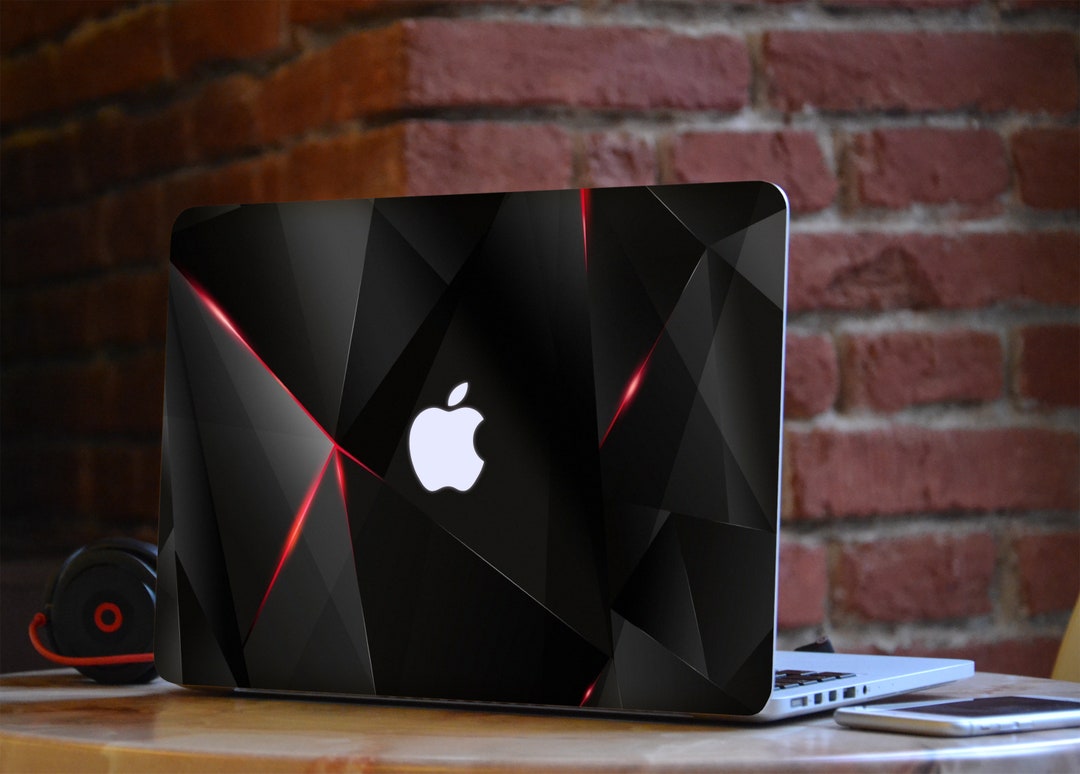 Abstract MacBook Sticker, Stylish Skin MacBook Retina 13, Black MacBook ...