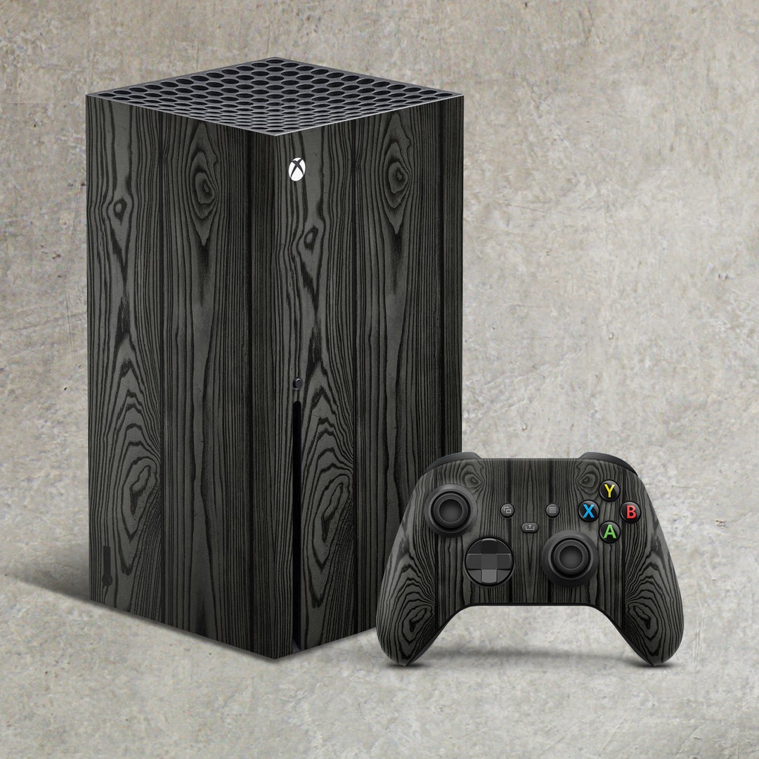 Parquet Xbox Skin Wooden Xbox Skin Gray Pattern Xbox Series X S Skin ...