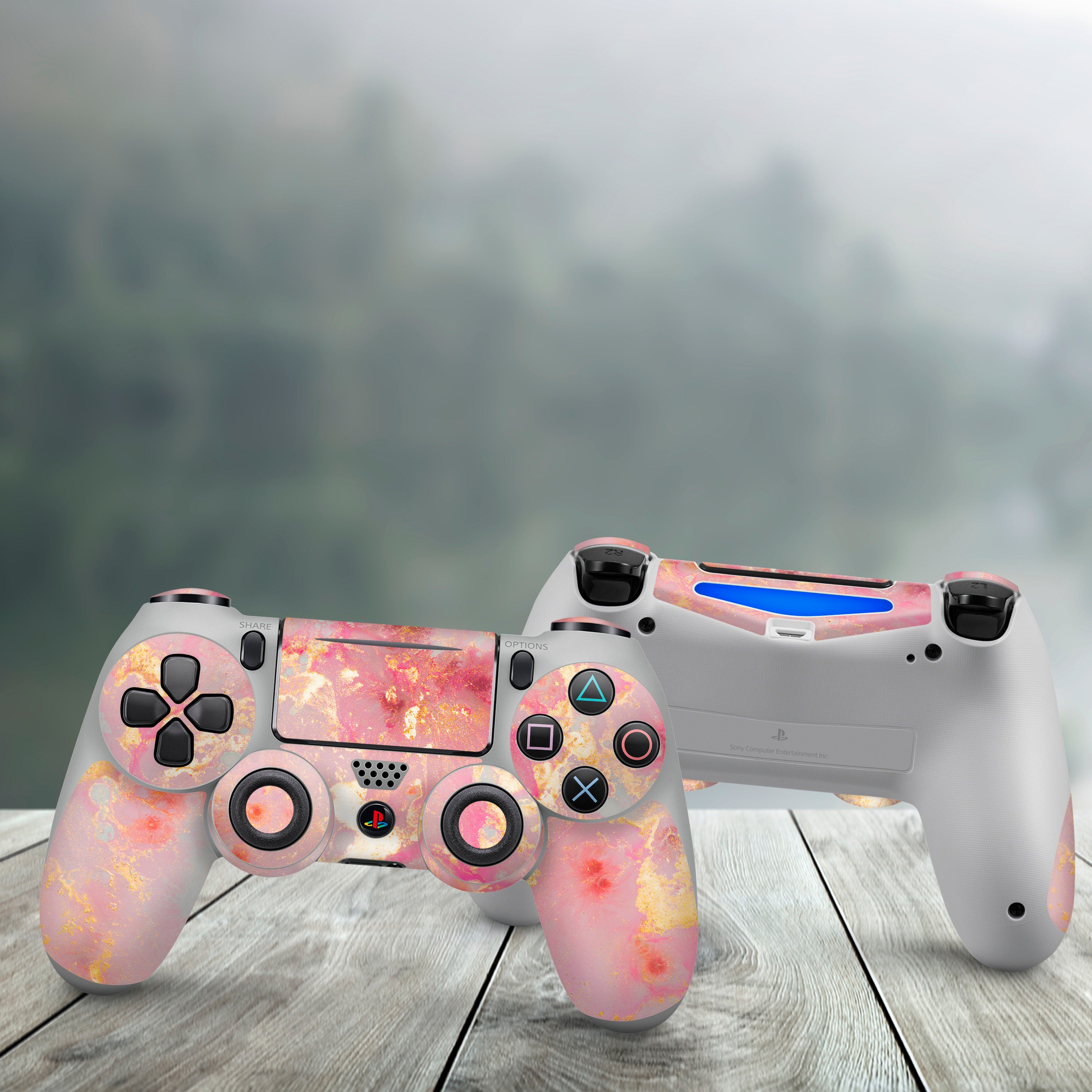 PS4 Pink Skin PS4 Marble Skin PS4 Gold Skin PS4 Skin Gold Controller ...