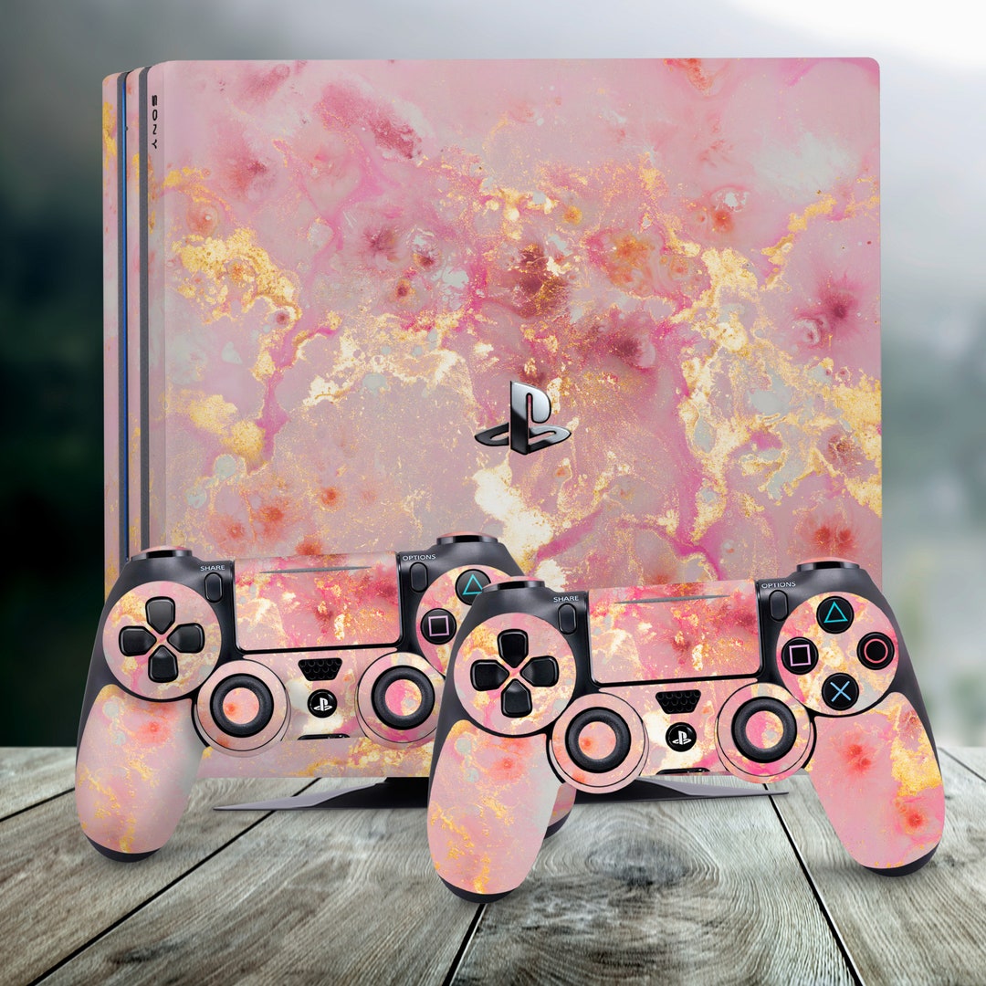 PS4 Pink Skin PS4 Marble Skin PS4 Gold Skin PS4 Skin Gold Controller ...