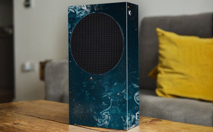 Gray Blue Black Xbox One X Low Poly Skin Xbox One S Polygon Geometry ...