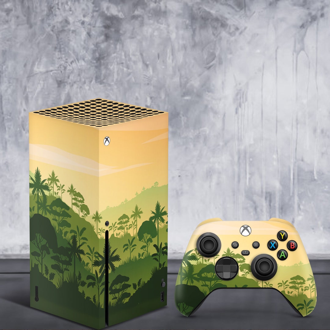 Nature Jungle XBox One X Deep Purple Sky Skin XBox One S Moonlight ...