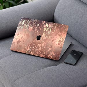 Pink Marble MacBook Air 15 Skin Floral MacBook Pro 14 16 MacBook Air ...