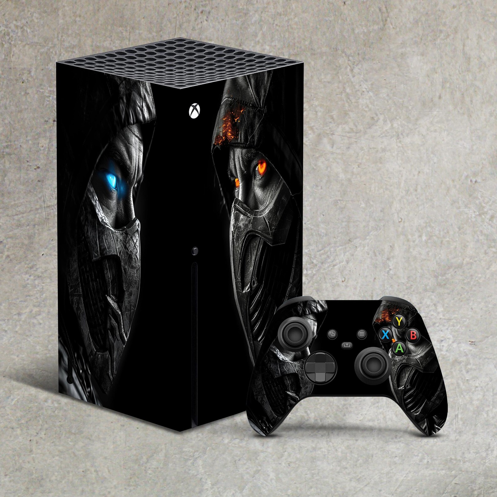 Scorpio Xbox Skin Gamer Xbox Decal Combat Xbox Series X S Skin Xbox One ...