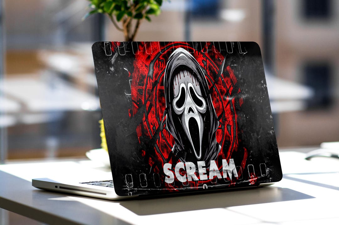 Halloween Laptop Sticker Horror Notebook Vinyl Dell XPS HP Envy Lenovo ...