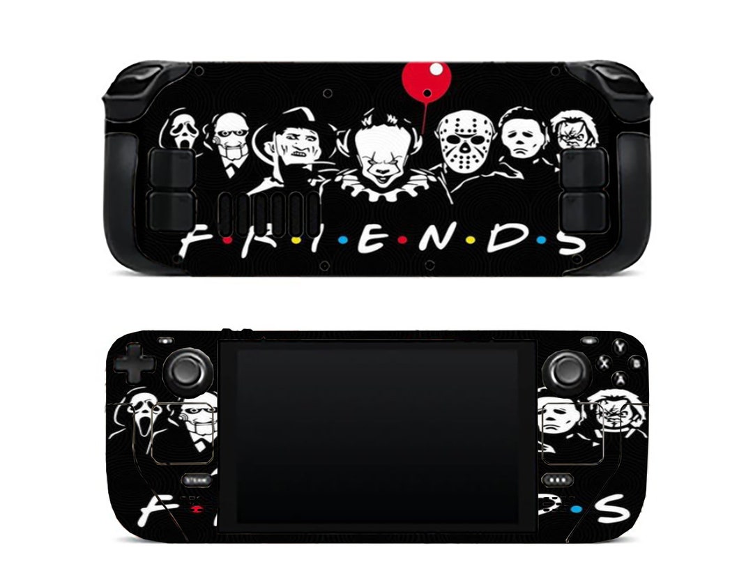 Horror Steam Deck Skin, Clown Steamdeck Sticker Halloween Console Decal ...