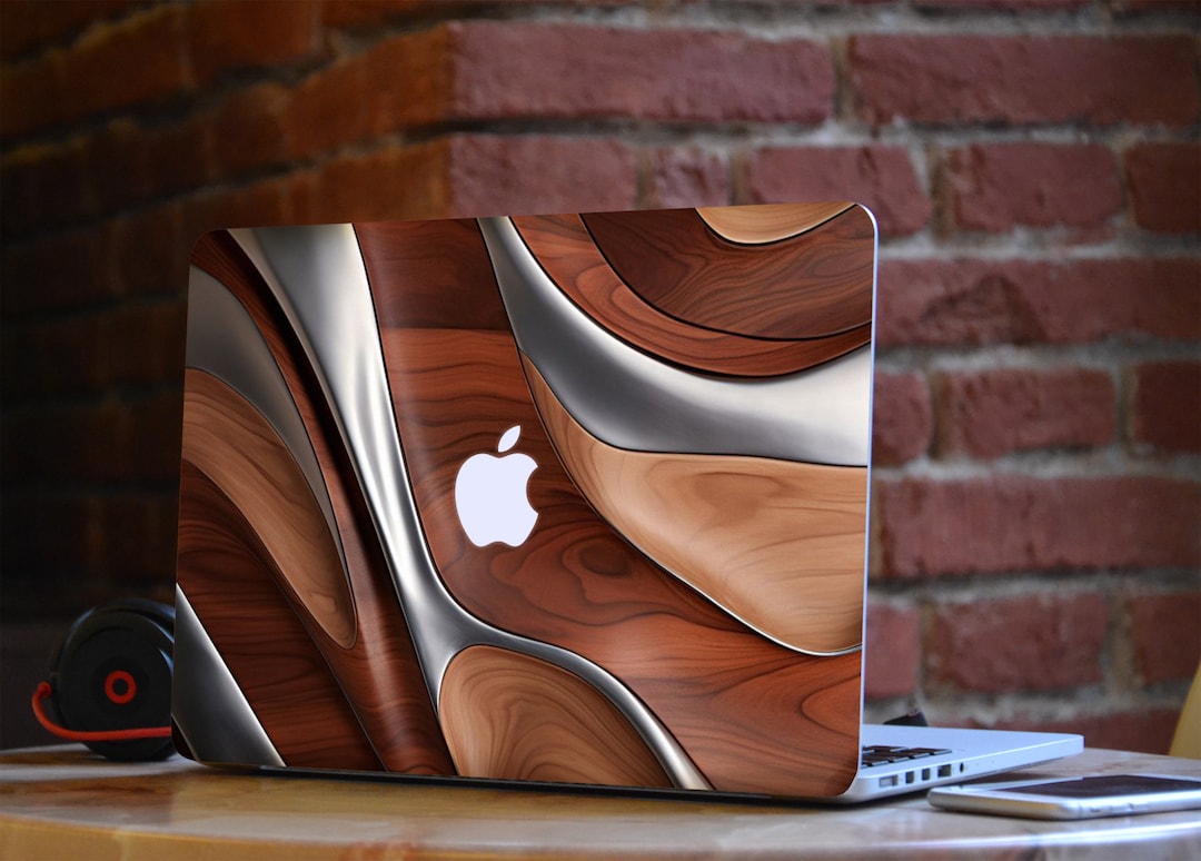Parquet MacBook Skin Wooden MacBook Pro 14 16 MacBook Air Skin Brown ...