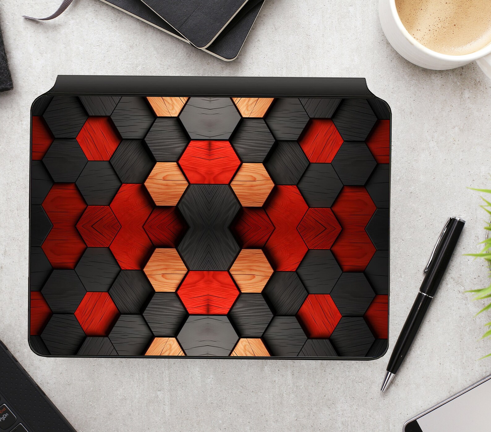 Wooden Magic Keyboard Skin for iPad Pro 12.9 Inch Honeycombs - Etsy