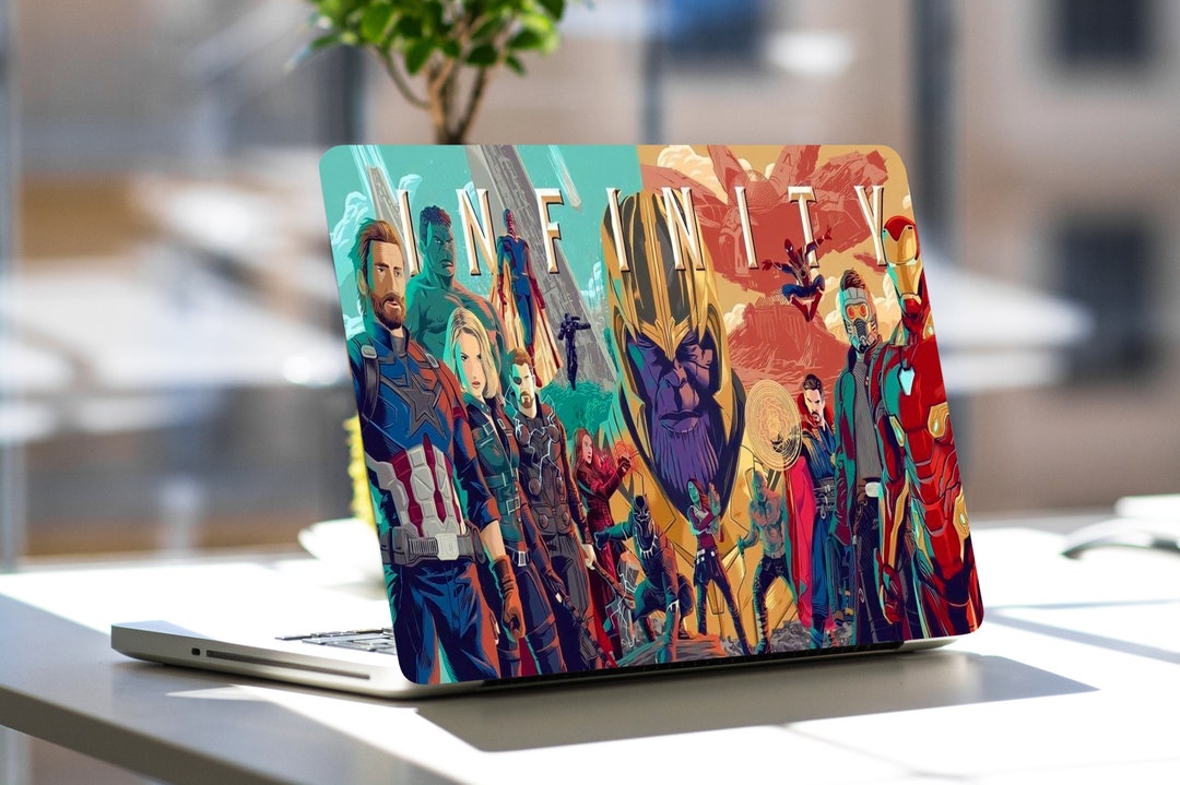 Superheroes Laptop Skin, Infinity Skin for Laptop, Spider Laptop ...