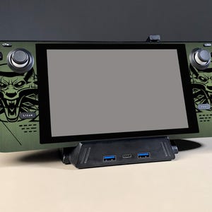 Wolf Steam Deck Skin Animal Stem Deck Oled Skin Full Body Skin Decal ...