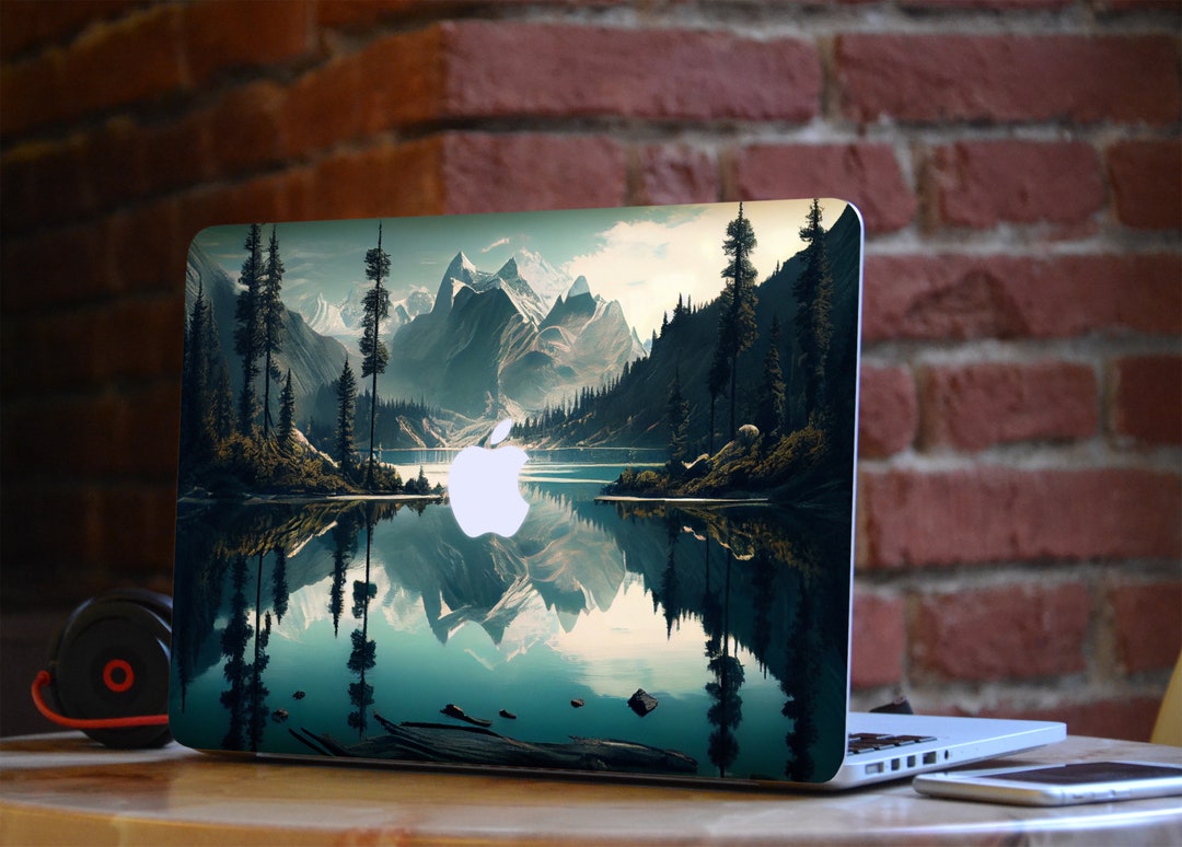 Lake MacBook Skin Mountain Skin for MacBook Air 11/13 Pro 13/15/16 2008-2020 Forest MacBook ...