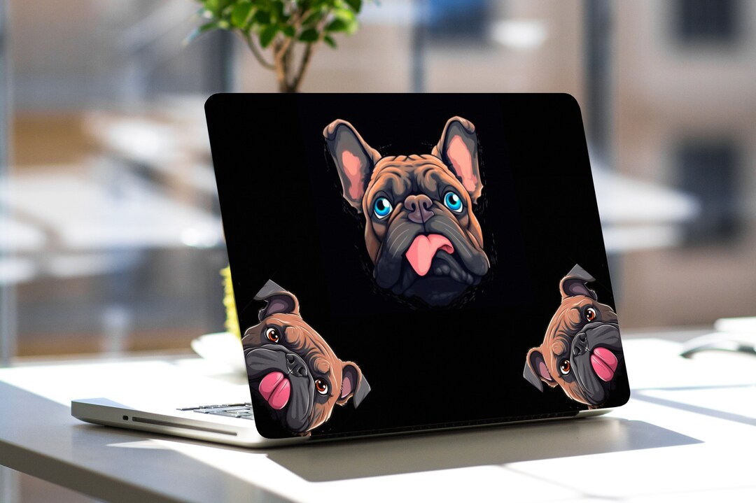 French Bulldog Laptop Skin, Dog Skin for Laptop, Laptop Sticker Acer ...