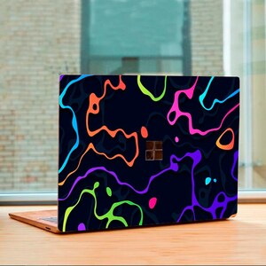 Colorful Surface Laptop Skin Transparent Skin Laptop 4 Sticker - Etsy