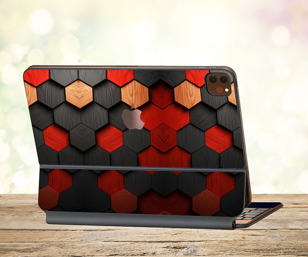 Wooden Magic Keyboard Skin for iPad Pro 12.9 Inch Honeycombs - Etsy