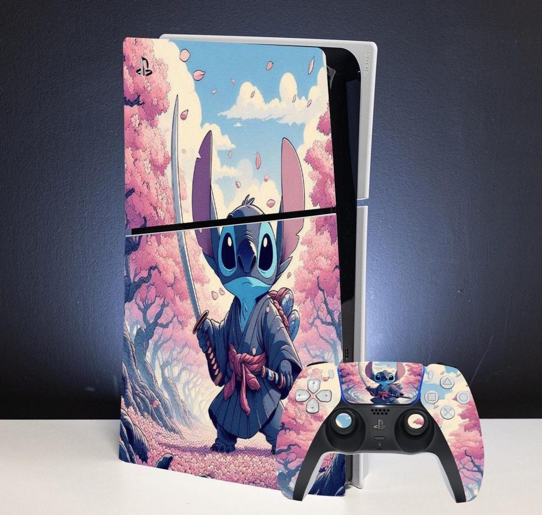 PS5 Skin Animal Pattern Ps4 Pro Slim Fat Vinyl Cartoon Playstation ...