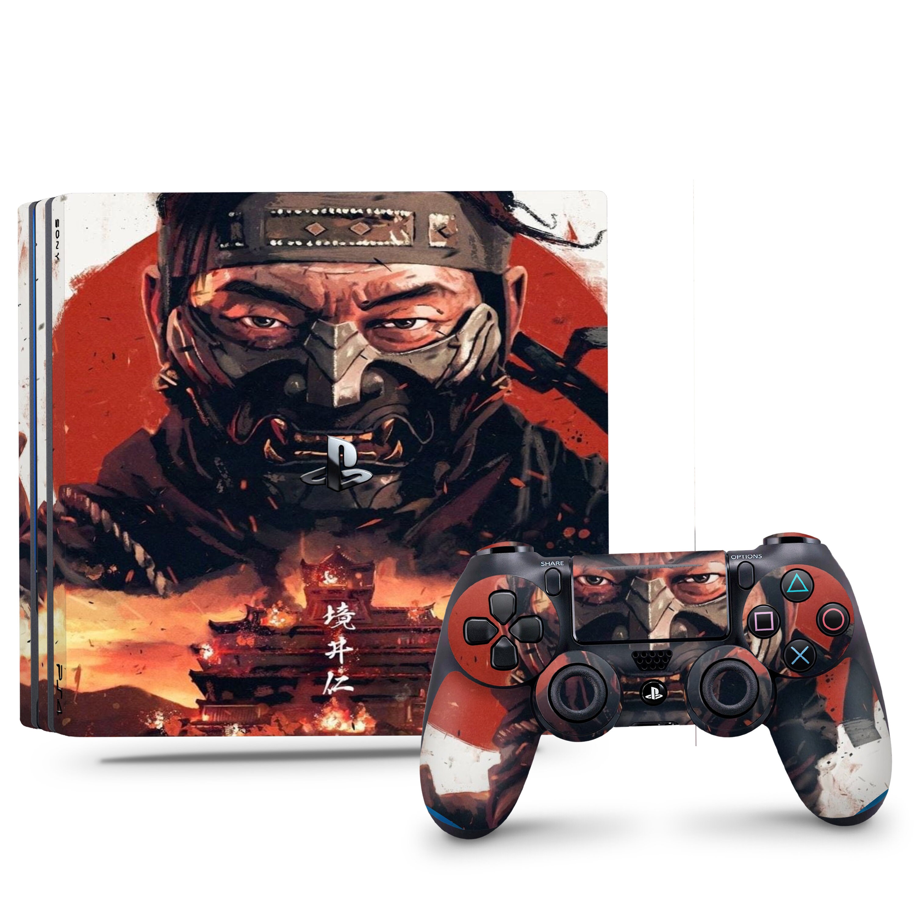 Japan PS5 Skin Ghost PS5 Digital Edition Skin Samurai Playstation 5 ...