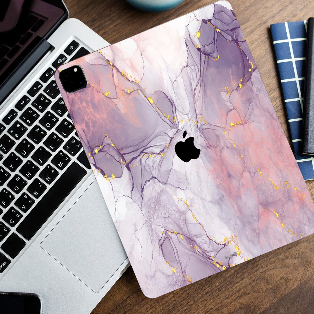 Marbled Skin for iPad Pink Sticker for iPad Pro Glamorous Decal for ...