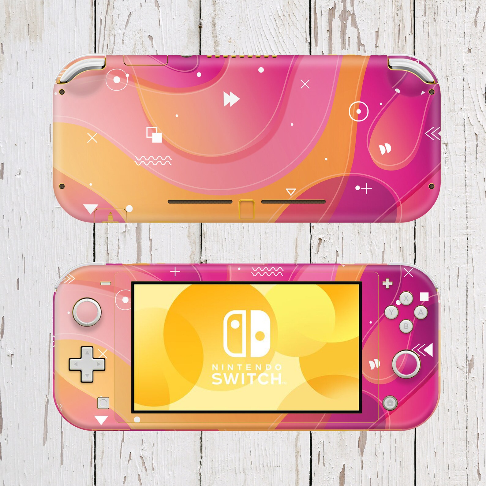 Nintendo Switch Lite Vinyl Skin Pink Aesthetics switch - Etsy UK