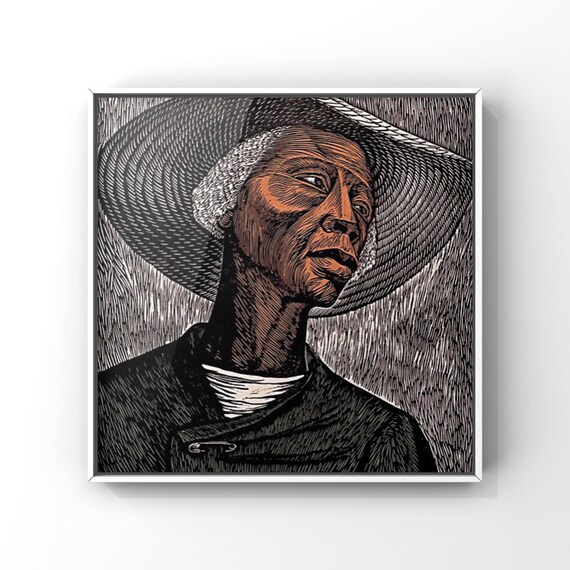 Elizabeth Catlett sharecropper Print | Etsy