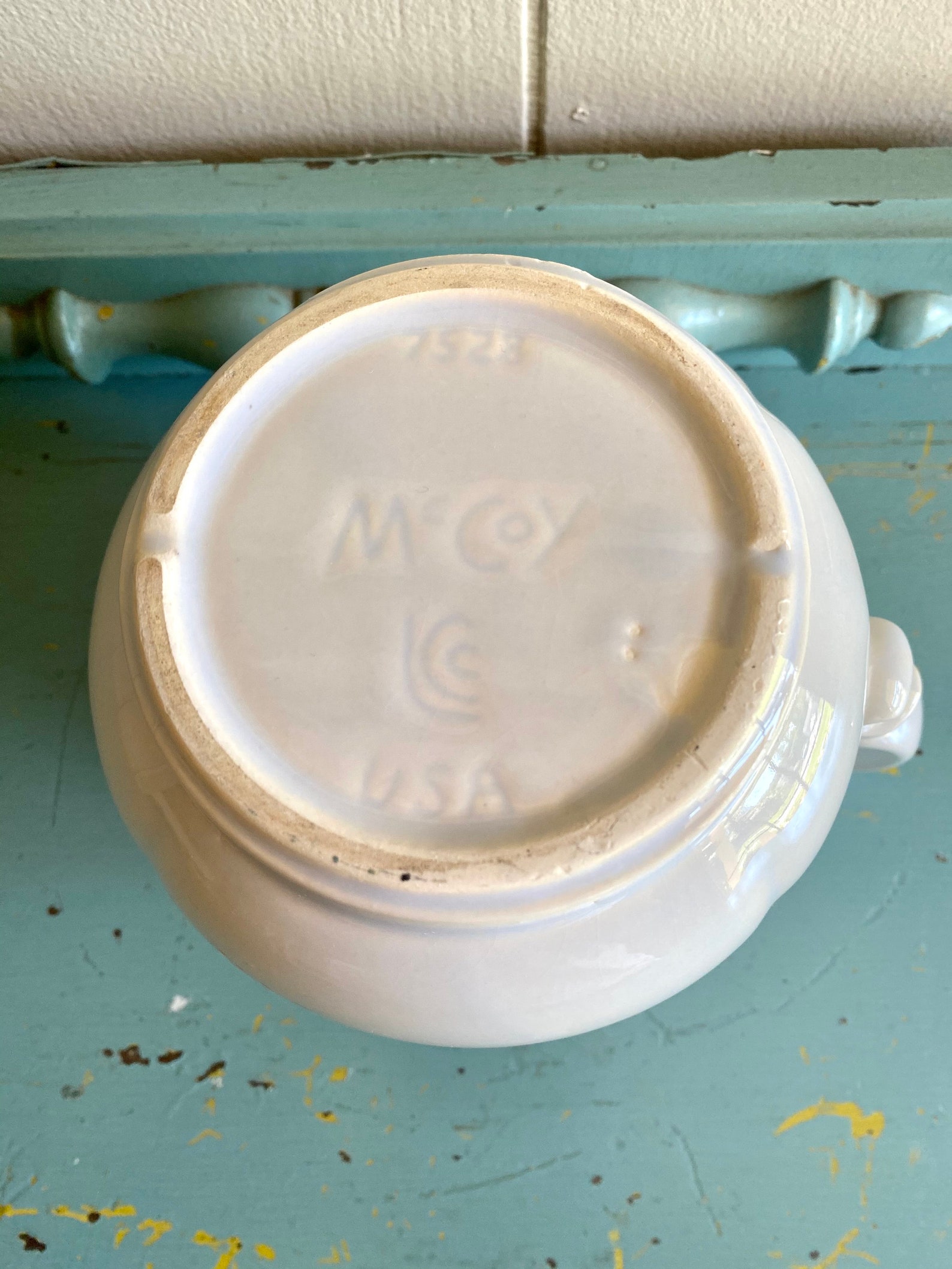 Antique Mccoy Pale Blue Pitcher | Etsy