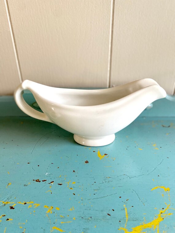 Vintage Hall Gravy Boat | Etsy