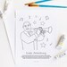 Louis Armstrong Coloring Page | Black History | Jazz Musician | Music ...