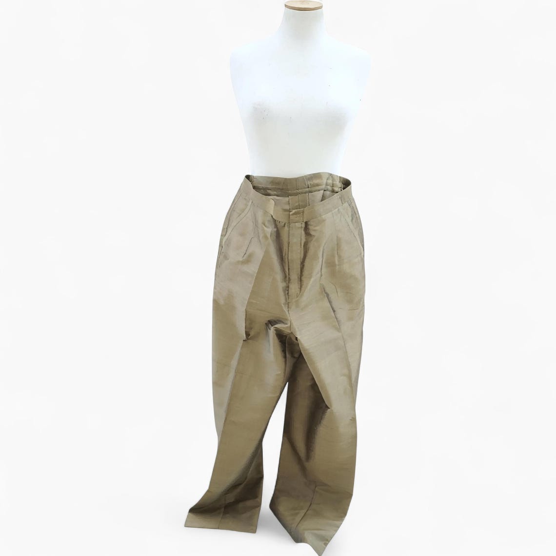Pure Silk Women's 2-piece Pants Suit. Thai Silk Set. Silk Shirt With ...