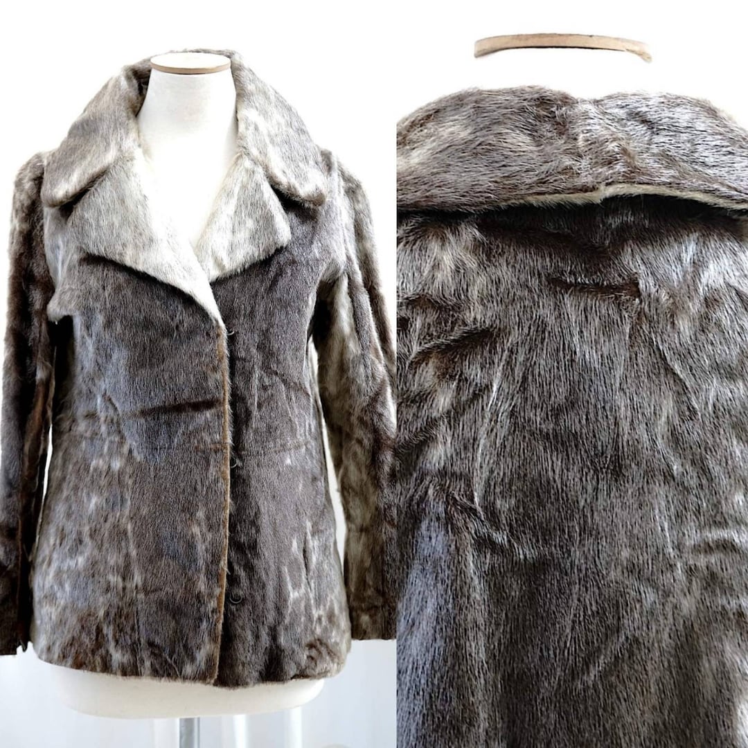 Real Fur Coat Ranch Horse Hair Jacket/coat Premium Cowhide Jacket ...