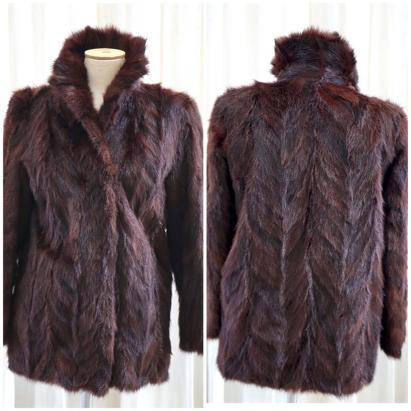 Vintage Fur Jacket - Etsy