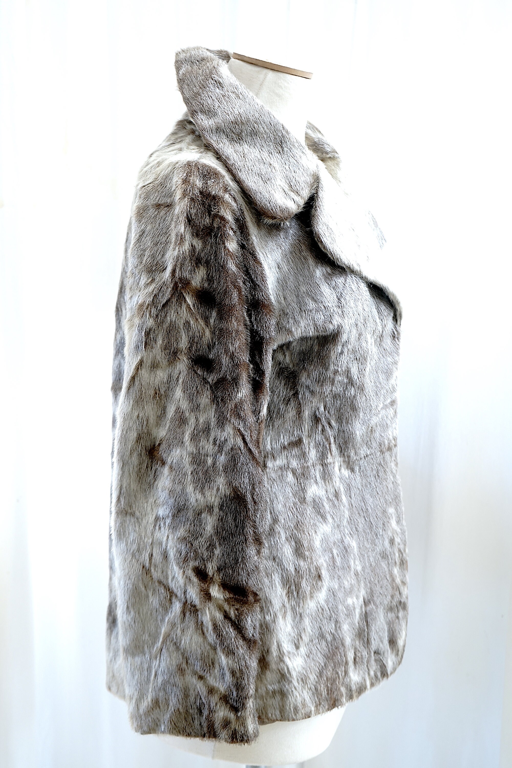 Real Fur Coat Ranch Horse Hair Jacket/coat Premium Cowhide Jacket ...