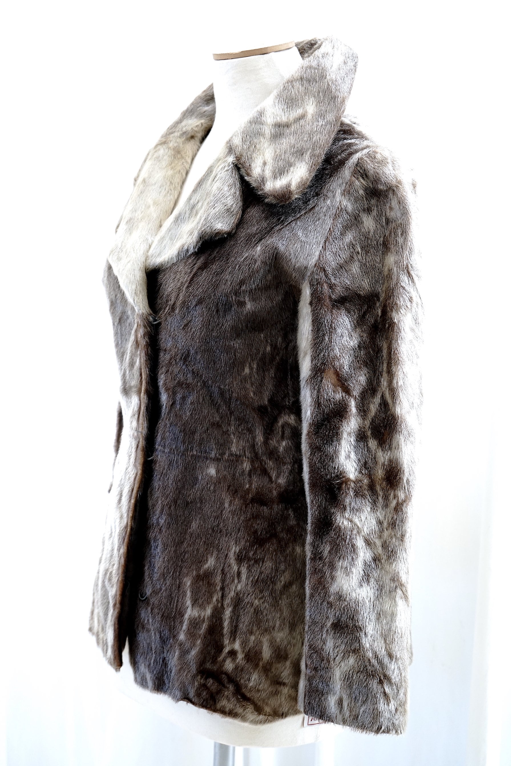 Real Fur Coat Ranch Horse Hair Jacket/coat Premium Cowhide Jacket ...