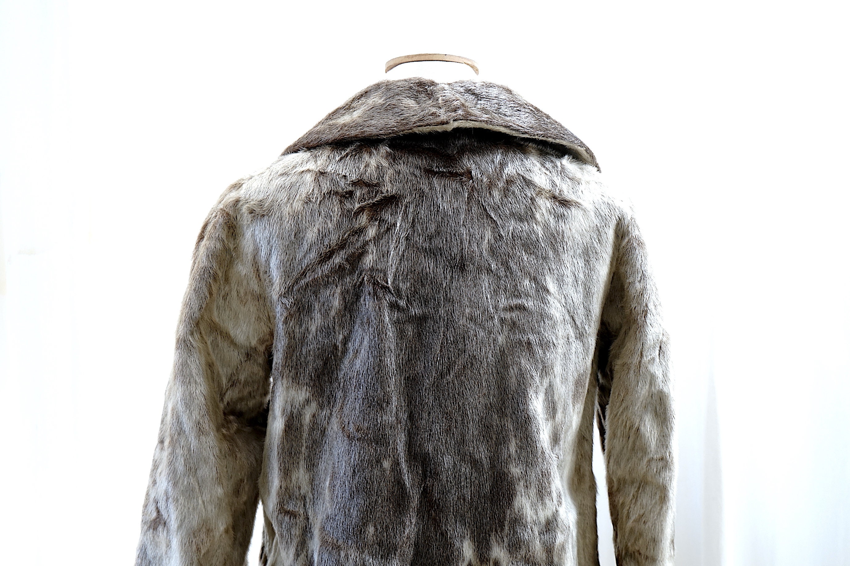 Real Fur Coat Ranch Horse Hair Jacket/coat Premium Cowhide Jacket ...
