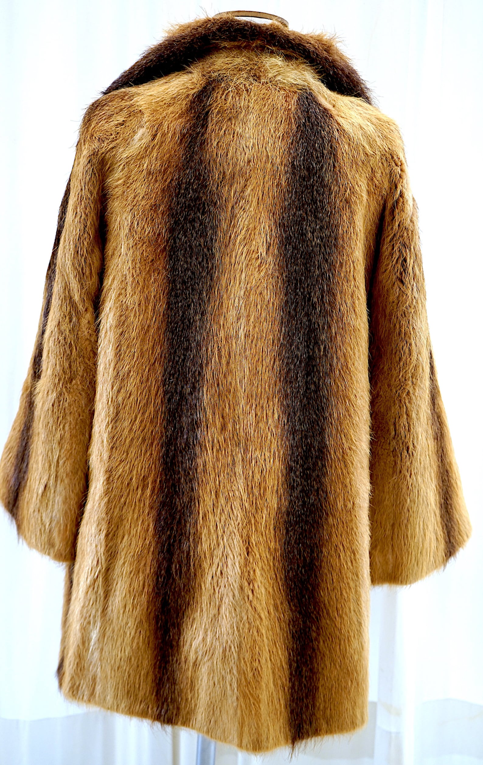 70's Real Fur Coat. Vintage Long Fur Jacket. Women Fur - Etsy