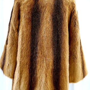 70's Real Fur Coat. Vintage Long Fur Jacket. Women Fur Jacket. Fluffy ...