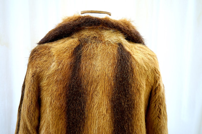 70's Real Fur Coat. Vintage Long Fur Jacket. Women Fur - Etsy
