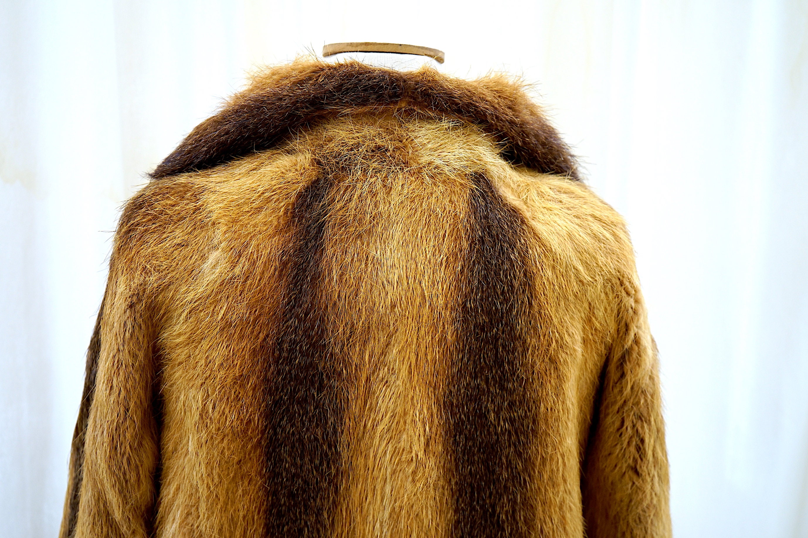 70's Real Fur Coat. Vintage Long Fur Jacket. Women Fur - Etsy
