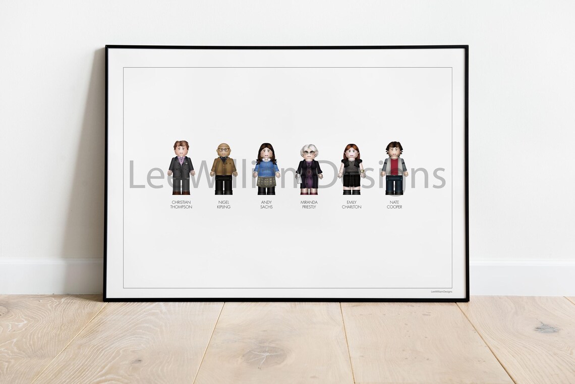 Miranda Priestly Toy Figure Inspired Illustrated Artwork | Art | Poster ...