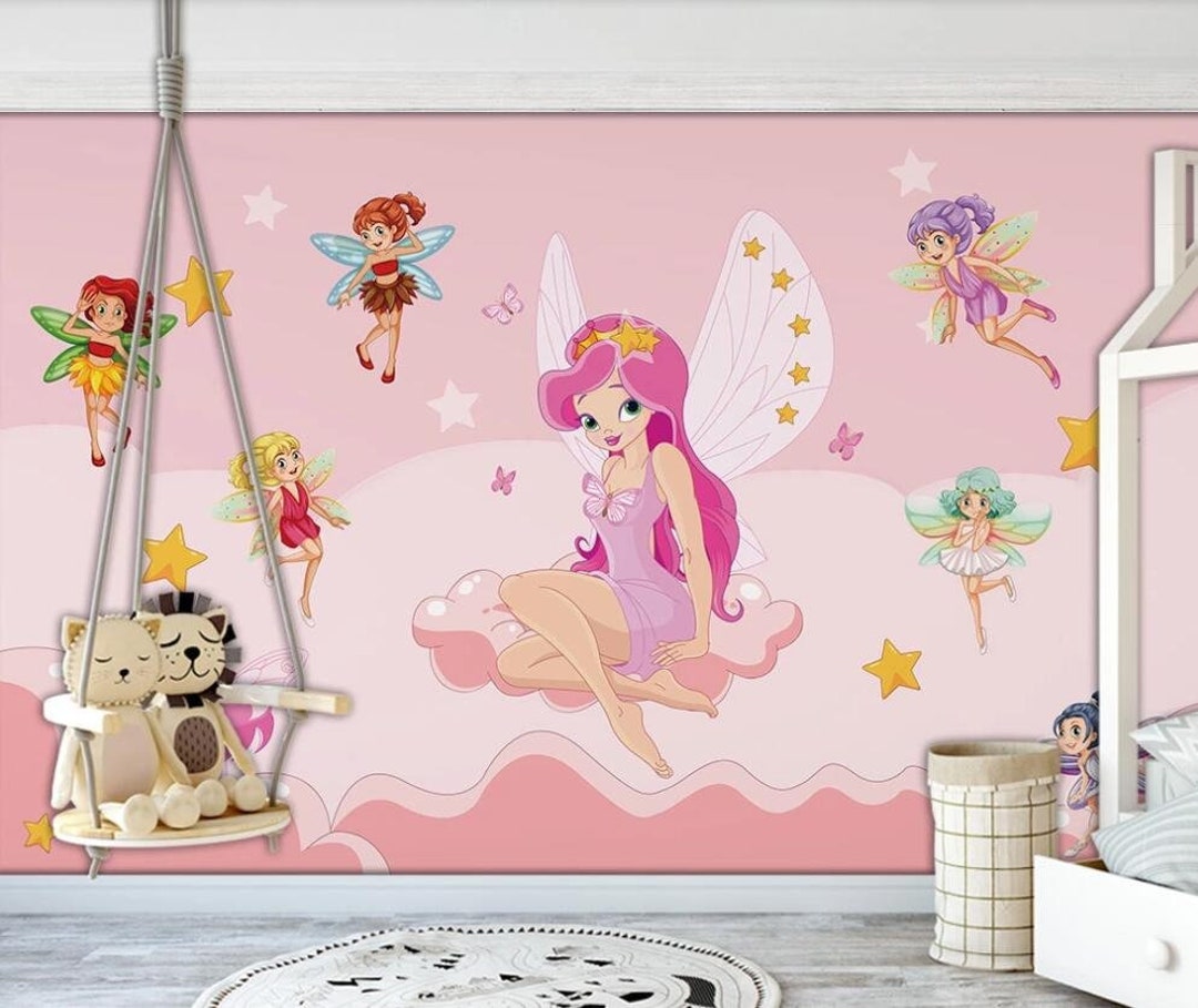 Pink Cute Fairy Wallpaper