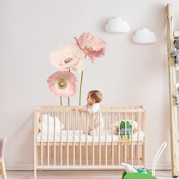 Floral Wall Decals - Etsy