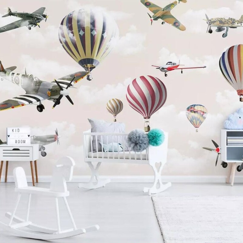 Airplane Wallpaper - Etsy