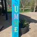 Summer Welcome Signs, Hello Summer Sign, Farmhouse Wooden Signs, Front ...