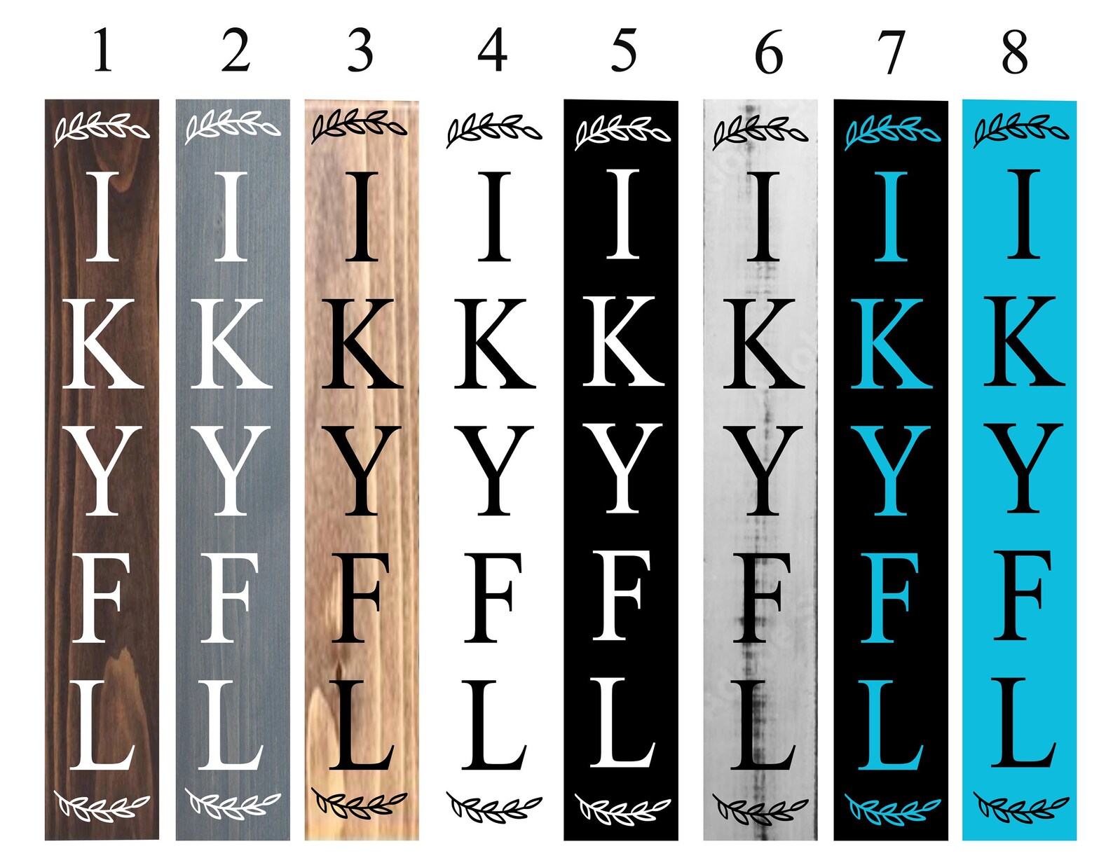 IKYFL Welcome Sign, Door Leaner Sign, Wooden Sign, Unwelcome Sign ...