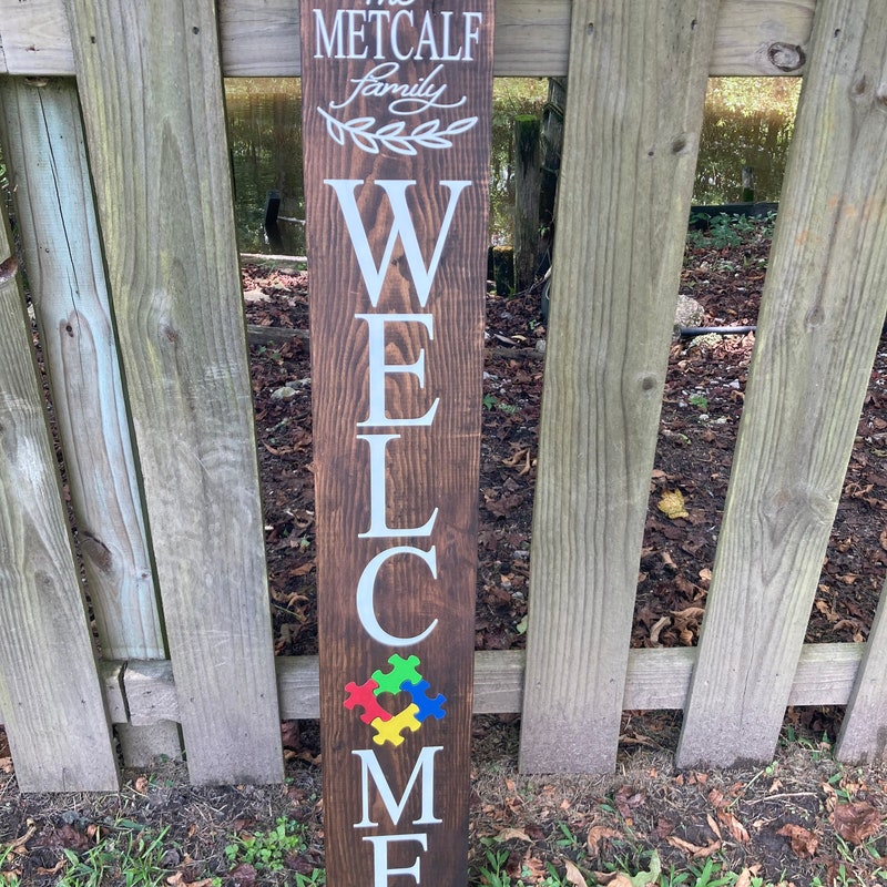 Autism Awareness Door Decor - Etsy