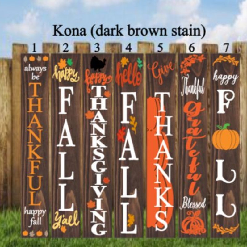 Outdoor Fall Signs - Etsy