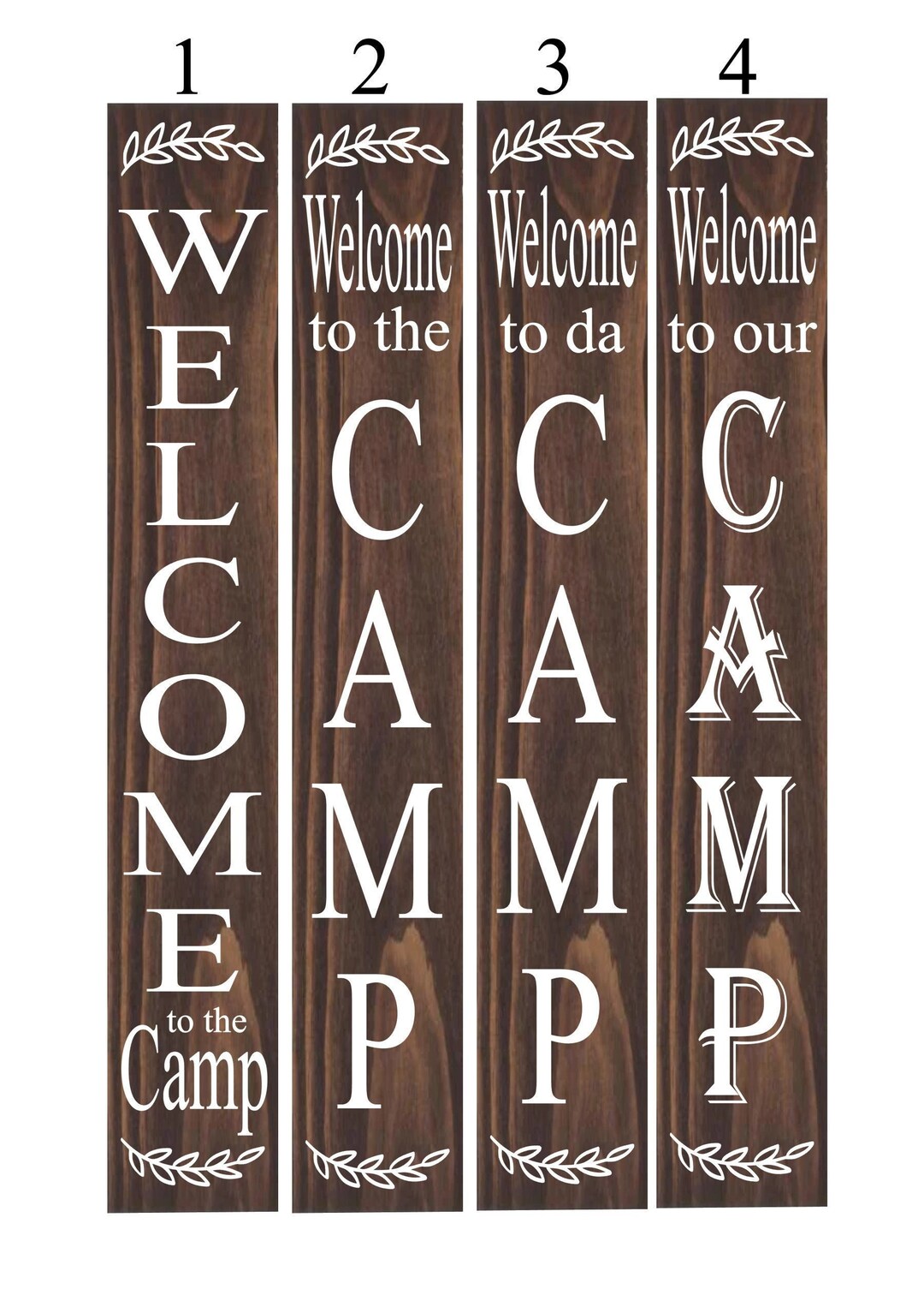 Welcome to the Camp Sign, Da Camp, Camp Life, Front Porch Sign, 5 Ft, 4 ...
